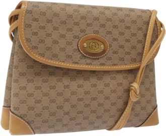 Gucci Pre-owned Cuir sacs-gucci - Femme - Pre-owned - Beige - Taille: ONE Size