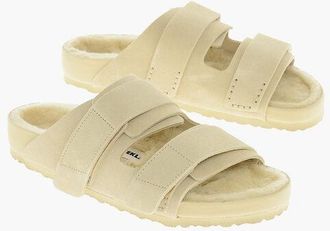 Birkenstock TEKLA Suede Sandals with Fur Inner size 43