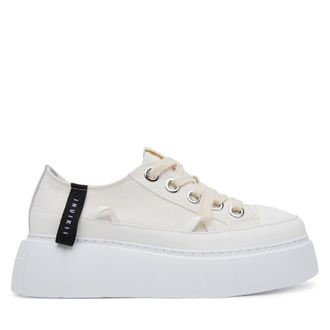 INUIKII Sneakers aus Stoff Inuikii Matilda Canvas Low 30102-025 Wei&szlig;