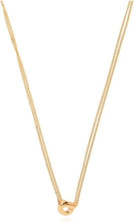 Ferragamo Femme, Accessoires, Jaune, Taille: ONE Size Collier Newgan avec Pendentif