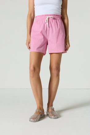 Jott Short en popeline Pink antique ray&eacute; Kenna stripe - Taille S