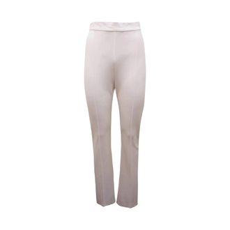 Pinko Mandarino Pantalone - - Trousers - Damen - Wei&szlig; - L