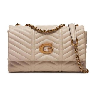 Guess Femme, Sacs, Beige, Taille: ONE Size Sac bandoulière Lovide Crossbody Femme Hwqb8976210Sto Beige