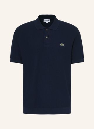 Lacoste Strick-Poloshirt Classic Fit blau