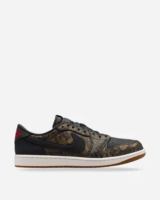Nike Jordan Air Jordan 1 Low OG Laser Sneakers Black / Varsity Red