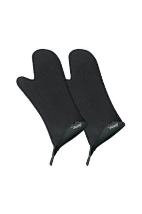 Spring Ofenhandschuh, Schwarz, Kunststoff, 15x3x33 cm, rutschfest, Kochen, Geschirrt&uuml;cher & Sch&uuml;rzen, Topflappen & Ofenhandschuhe