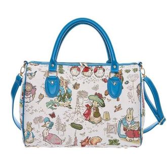 SIGNARE Sac de sport en tapisserie pour femme avec motif Beatrix Potter Peter Rabbit (Beatrix Potter, TRAV-BP-Peter), Beatrix Potter, Sac de voyage