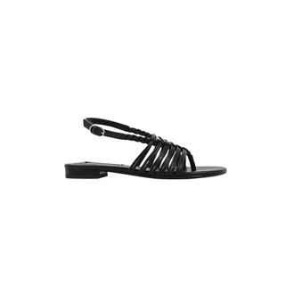 Karl Lagerfeld Alisso II flache Sandalen - - Shoes - Damen - Schwarzk - 37 EU