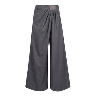 Souvenir Weite Hose - - Trousers - Damen - Grau - L