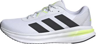 adidas Herren Galaxy 7 Running Shoes, FTWR White/core Black/solar Slime, 43 1/3 EU