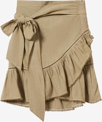 Isabel Marant Jupe Mempster - Femme - Light Bronze - Taille34 - Marant &Eacute;toile