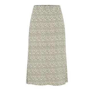 Part Two Gr&uuml;ner Grafikdruckrock - - Skirts - Damen - Gr&uuml;n - 2XL
