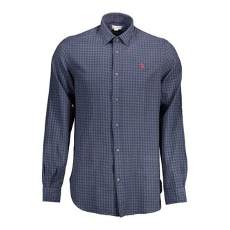 U.S.Polo Association Stilvolles Herrenhemd - Blau - - Shirts - Herren - Blau - 2XL