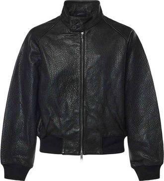 STUDIO NICHOLSON Lederjacke - Schwarz