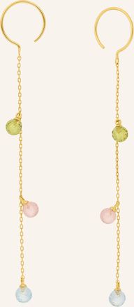 Leaf Ohrhänger Sweet Gems Aus 14 Karat Gelbgold gold