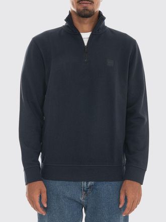 HUGO BOSS Sweatshirt Herren Farbe Blau