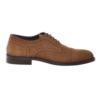 Baldinini Homme, Chaussures, Brun, Taille: 46 EU Chaussures &agrave; lacets en daim