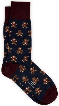 Au Printemps Paris Chaussettes hautes bonhomme pain d&eacute;pices