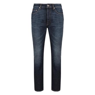 Palm Angels Stretch-Baumwolljeans mit Metallnieten - - Jeans - Herren - Blau - W32
