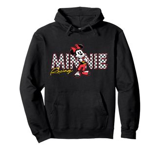 Disney Minnie Mouse Racing Mickey & Friends Race Car Drivers Pullover Hoodie