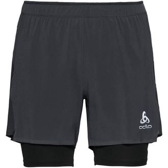 Odlo Herren 2-in-1-Shorts 2-in-1 ZEROWEIGHT CERAMICOOL PRO