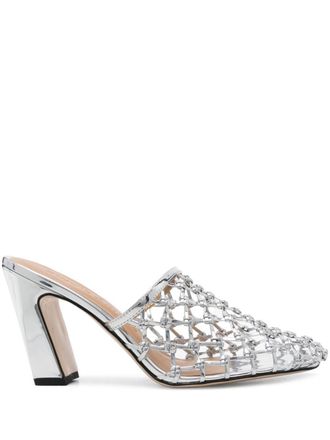 Studio Amelia mules Silas 90 mm - Argent