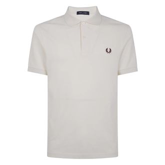 Fred Perry Klassisches Poloshirt f&uuml;r Herren - - Tops - Herren - Wei&szlig; - XL
