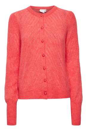Ichi IHKAMARA CA6 - Cardigan - 20119232, Größe:L, Farbe:Calypso Coral (171744)