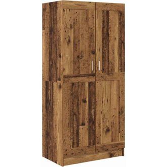vidaXL Kleiderschrank Altholz 82,5 x 51,5 x 180 cm Holzwerkstoff Vidaxl