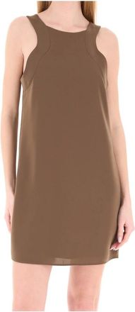 A|X Armani Exchange Femme, Robes, Brun, Taille: 36 FR Xw002304 Af21529 Short Dress