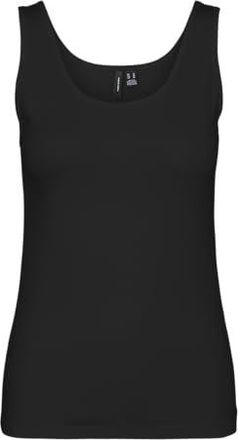 Vero Moda Tank Top Vmlulu UU JRS GA Noos Débardeur, Noir, XL Femmes