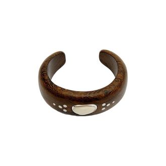 Isabel Marant Manchette Layla en bois et os de buffle
