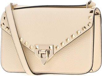 Valentino Garavani Shoulder Crossbody Bag - Beige