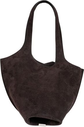 The Attico Femme, Sacs, Brun, Taille: ONE Size La Scoop Medium Shoulder Bag