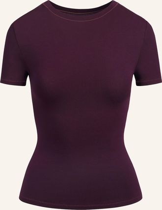 SKIMS Skims Lounge-Shirt Cotton Jersey rot