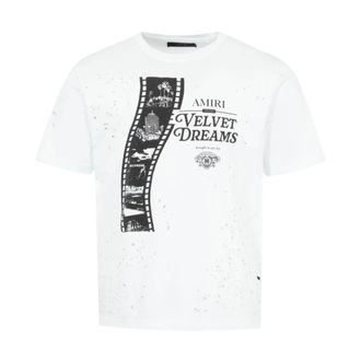 Amiri Film Shotgun Tee - - Tops - Herren - Wei&szlig; - M