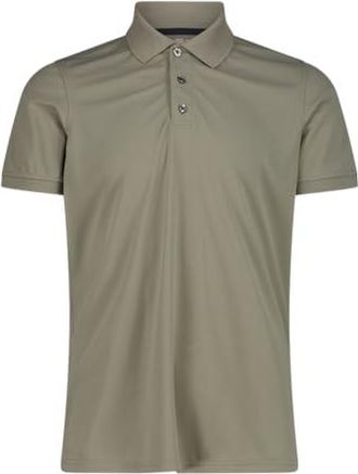 F.lli Campagnolo Polo Tecnica Tinta Unita Shirt, Sage, 52 Homme