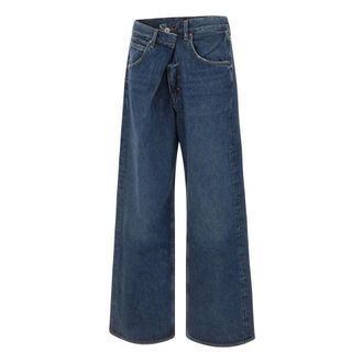 A Gold E Femme, Jeans, Bleu, Taille: W29 Vana Fold Jeans