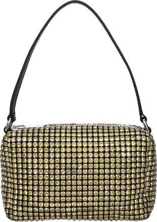Alexander Wang Alexander Wang Sacs &agrave; main Femmes Strass Jaune/Porcelaine
