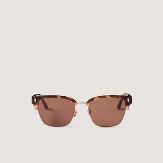 Sandro Acetat-Sonnenbrille mit Logo
