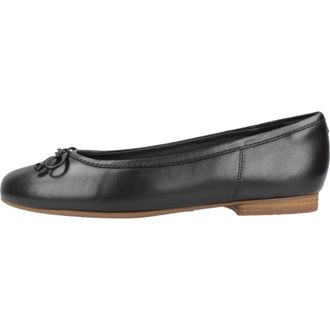 Clarks Leder Ballerinas Modell Lily - - Shoes - Damen - Schwarzk - 36 EU
