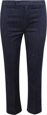Max Mara Femme, Jeans, Bleu, Taille: 40 FR Pantalon en denim stretch