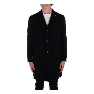 Tagliatore Herren, Mäntel, Schwarzk, XLGröße