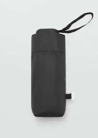 Mango Parapluie pliant mini noir - Femme - Taille unique - MANGO
