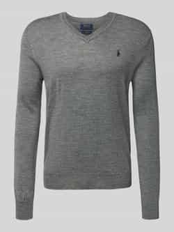 Polo Ralph Lauren Strickpullover aus Merinowolle mit V-Ausschnitt