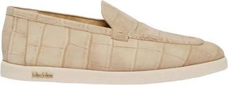 Max Mara Femme, Chaussures, Beige, Taille: 38 1/2 EU Mocassino Slip-On