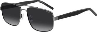 HUGO BOSS Homme, Accessoires, Gris, Taille: 59 MM HG 1338/S R80(9O) Lunettes de soleil