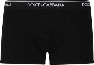 Dolce & Gabbana Homme, Sous-vêtements, Noir, Taille: M Sous-vêtements en Coton Stretch Noir