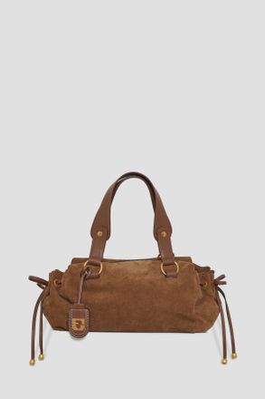 Gerard Darel Sac &agrave; main en cuir velours - GRACE - Acacia