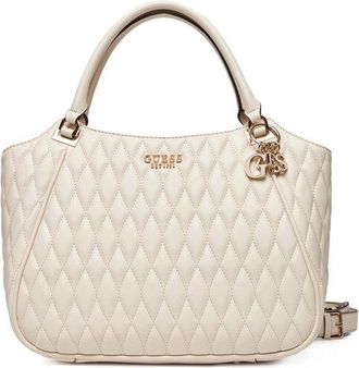Guess Handtasche Valla HWQG81 22220 Écru